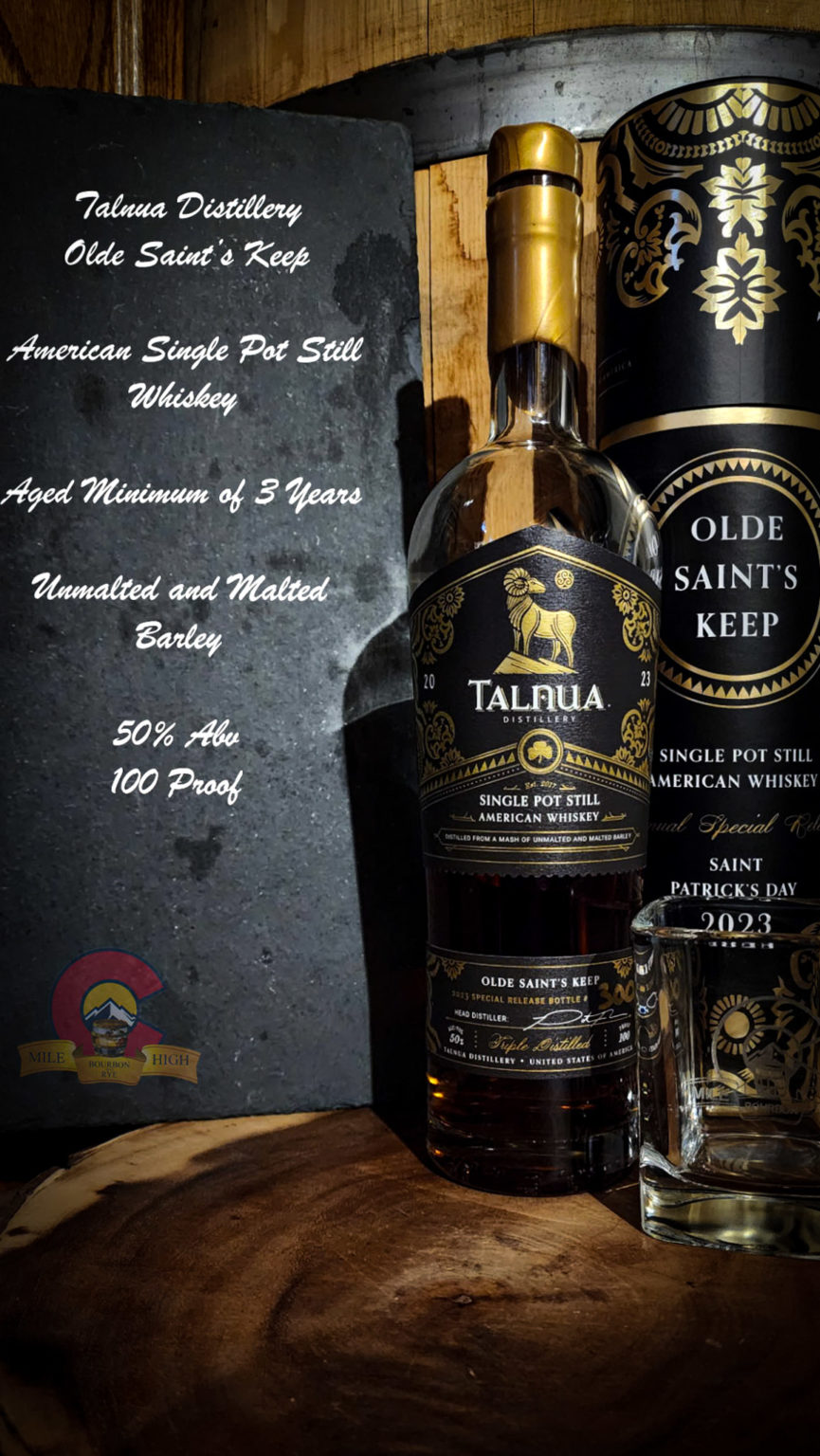 Talnua Olde Saint's Keep 2023 - Mile High Bourbon and Rye